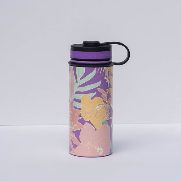Heliconia - 16 oz Flask – Adventure Hawai’i